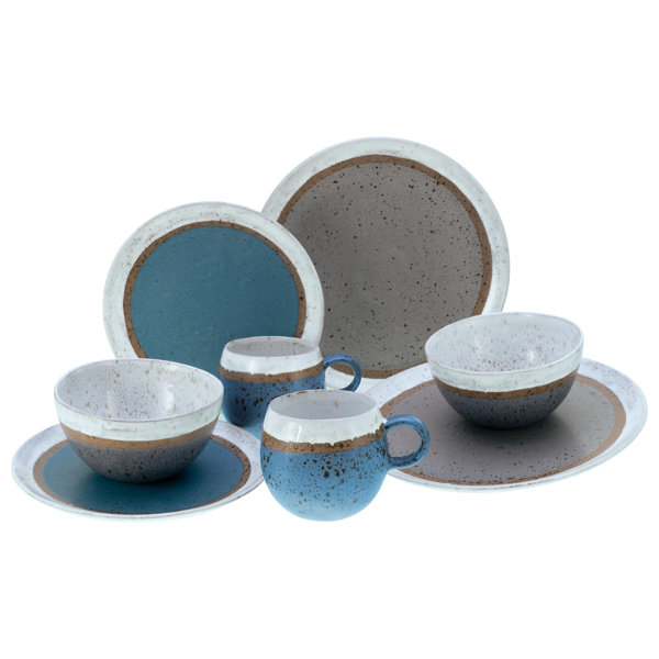 Creatable 8 Piece Stoneware Dinnerware Set - Service for 2 | Wayfair.ie